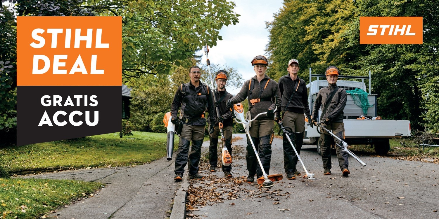 STIHL DEAL | Gratis AP accu - R2 Groentechniek